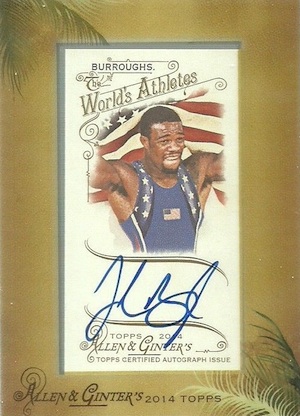 2014 Topps Allen & Ginter Non-Baseball Autograph Guide