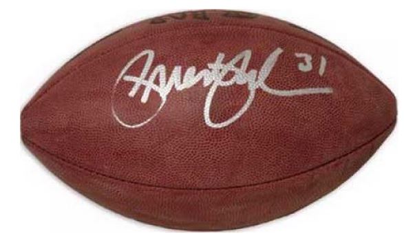 Priest Holmes Cards and Autographed Memorabilia Guide