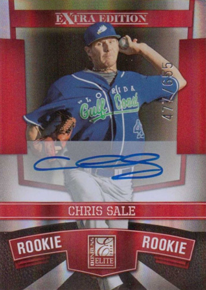 Chris Sale Rookie Cards and Prospect Card Guide