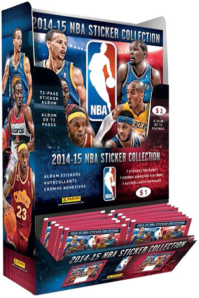 2014-15 Panini NBA Stickers Set Info, Checklist, Boxes, More