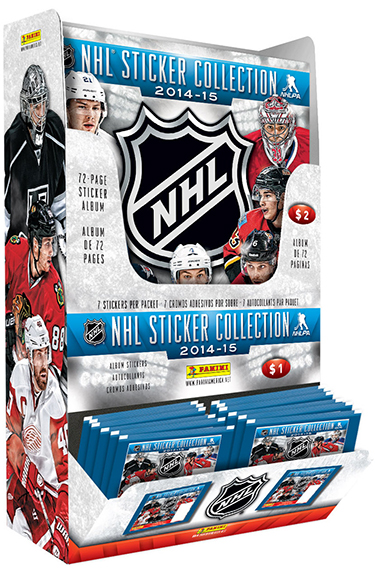 2014-15 Panini NHL Stickers Checklist, Set Info, Boxes