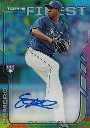 2014 Topps Finest Baseball Rookie Autographs Guide
