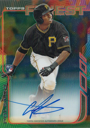 2014 Topps Finest Baseball Rookie Autographs Guide
