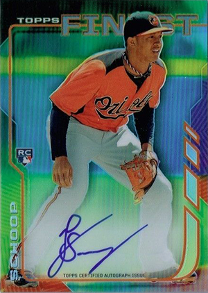 2014 Topps Finest Baseball Rookie Autographs Guide
