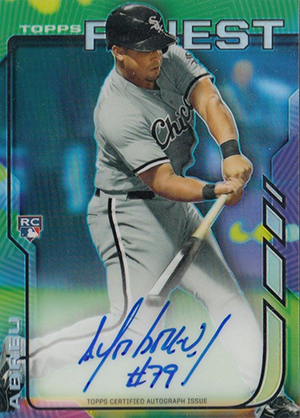2014 Topps Finest Baseball Rookie Autographs Guide