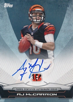 2014 Topps Football Checklist, Set Info, Boxes, Reviews, More