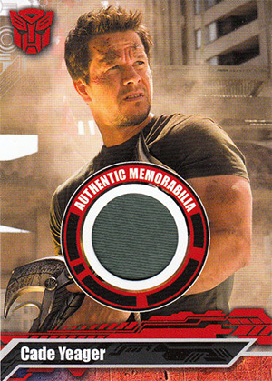 Optimus Prime Memorabilia Cards in 2014 Topps Transformers