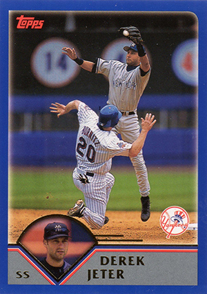 Derek Jeter Topps Cards Checklist 1993-2015, Gallery, History, List