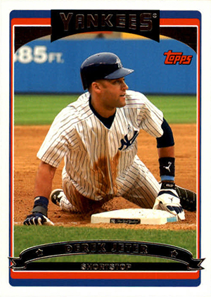 Derek Jeter Topps Cards Checklist 1993-2015, Gallery, History, List