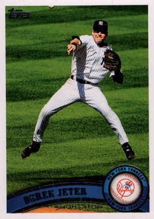 Derek Jeter Topps Cards Checklist 1993-2015, Gallery, History, List