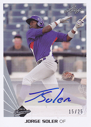 Top Jorge Soler Cards, Prospect Edition