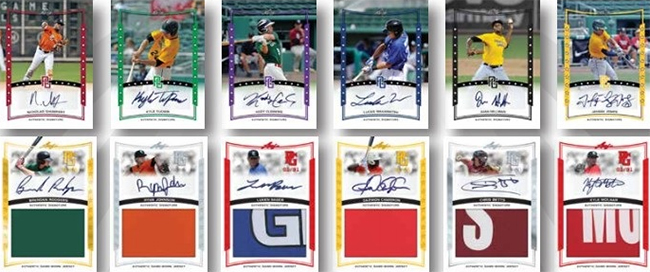 2014 Leaf Perfect Game Showcase Baseball Checklist, Info
