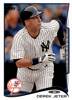 Derek Jeter Topps Cards Checklist 1993-2015, Gallery, History, List