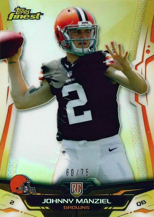 2014 Topps Finest Football Checklist, Set Info, Boxes, More