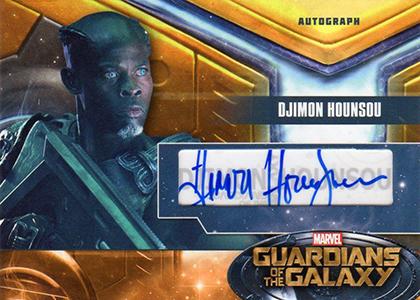 2014 Upper Deck Guardians of the Galaxy Autographs Guide