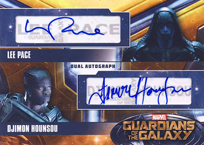 2014 Upper Deck Guardians of the Galaxy Autographs Guide