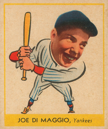 Top Vintage Joe DiMaggio Cards, Best & Most Valuable Card List