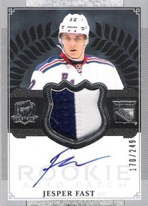 2013-14 Upper Deck The Cup Rookie Auto Patch Card Guide