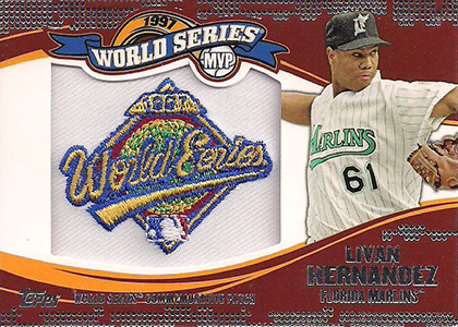 2014 Topps Update Series Baseball World Series MVP Patch Gallery