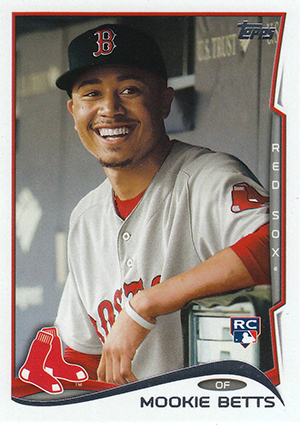 Mookie Betts Rookie Cards Checklist, Top RC Guide and Prospects