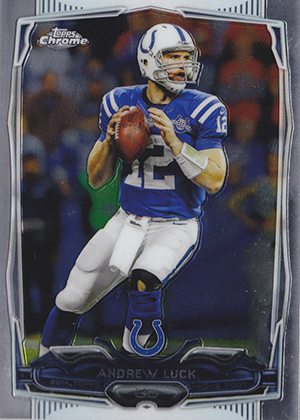 2014 Topps Chrome Football Variations Guide, Checklist