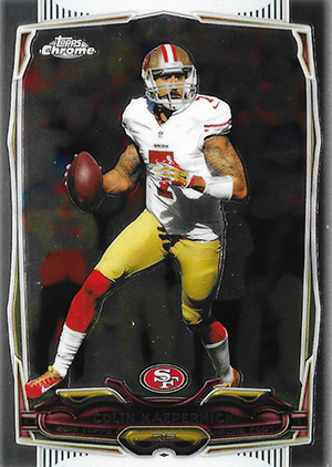 2014 Topps Chrome Football Variations Guide, Checklist