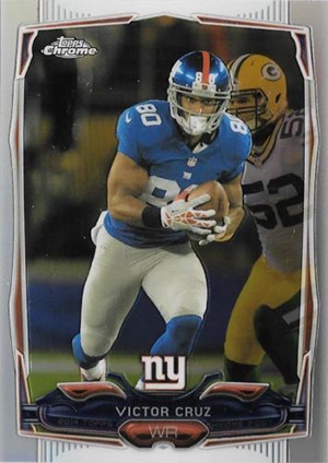 2014 Topps Chrome Football Variations Guide, Checklist