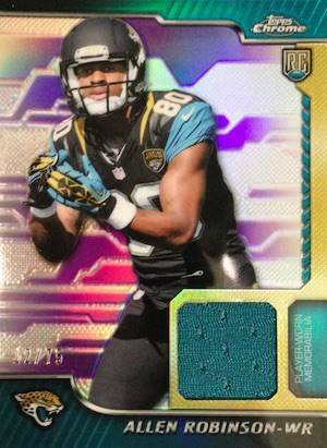 2014 Topps Chrome Football Checklist, Set Info, Boxes, More