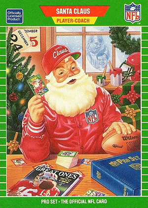 A Short History of Pro Set Santa Claus Cards