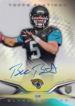 2014 Topps Platinum Football Checklist, Set Info, Boxes, More