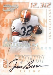 Top Jim Brown Cards, Best Rookies, Autographs, Most Valuable List