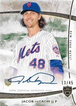 Jacob deGrom Rookie Cards Checklist, Top Prospects, RC Guide, Gallery