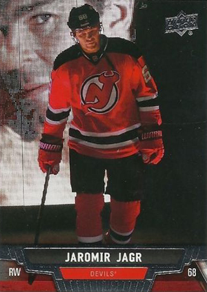 Timeline of Upper Deck Jaromir Jagr Cards - 1990-2015