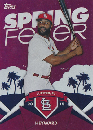 2015 Topps Spring Fever Baseball Checklist, Info