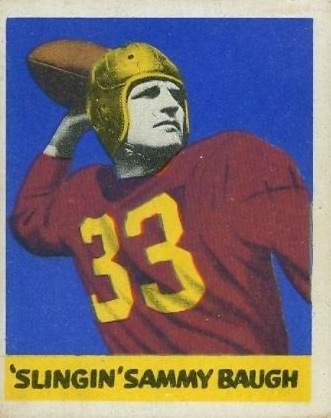 Sammy Baugh Rookie Cards