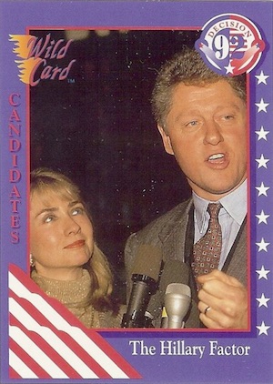 Top Hillary Clinton Cards, Baseball Cards
