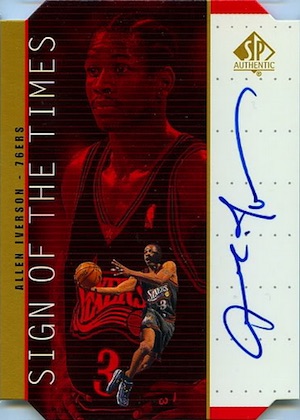 Top Allen Iverson Cards List, Rookies, Autographs, Most Valuable