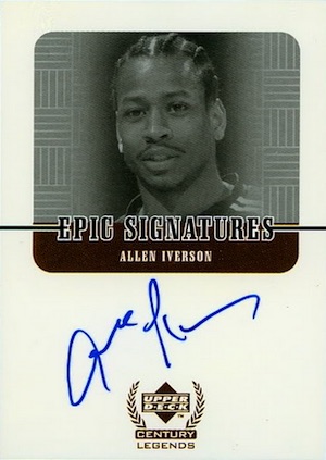 Top Allen Iverson Cards List, Rookies, Autographs, Most Valuable