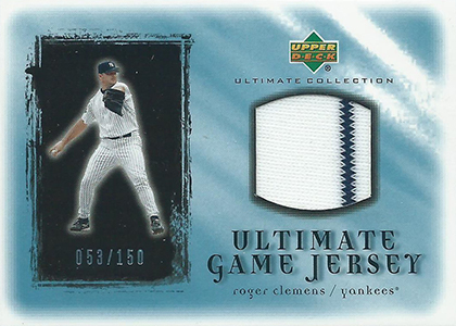 2001 Upper Deck Ultimate Collection Baseball Checklist, Info