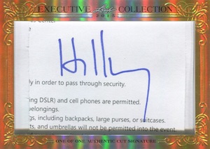 Top Hillary Clinton Cards, Baseball Cards