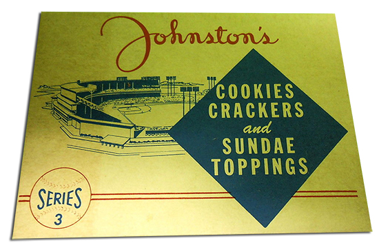 1955 Johnston Cookies Baseball Cards Checklist, Set Info