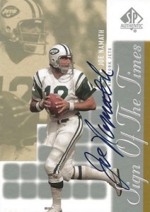 Top Joe Namath Football Cards, Vintage Cards, Rookie Cards