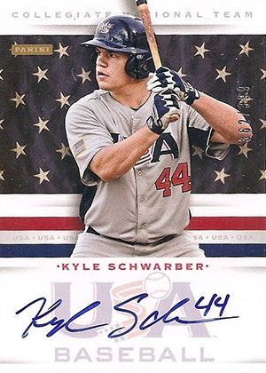 Top Kyle Schwarber Prospect Cards and Early Autographs