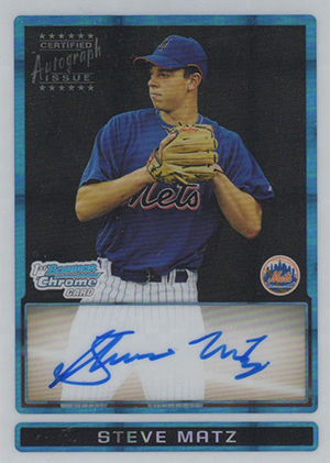 Steven Matz Rookie Cards and Prospect Cards Guide