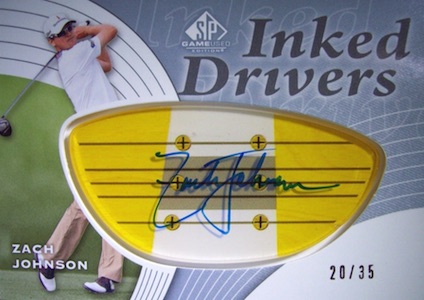 Top Zach Johnson Golf Cards, Rookie Cards