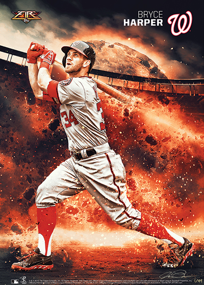 2015 Topps Fire Baseball Prints Checklist, Set Info, Print Runs, Details