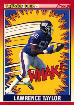 1990 Score Football, Supplemental, Info, Checklist, Boxes