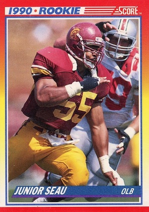 1990 Score Football, Supplemental, Info, Checklist, Boxes