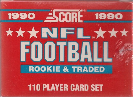 1990 Score Football, Supplemental, Info, Checklist, Boxes