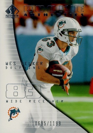 2004 SP Authentic Football Checklist, Info, Boxes, Key Cards